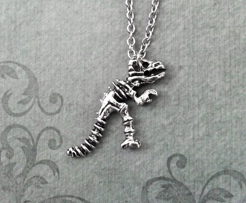 Silver t bone necklace store