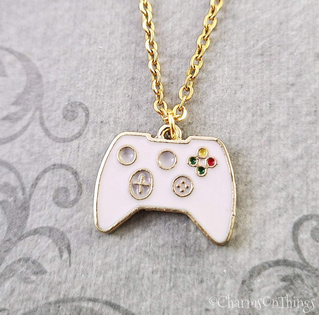 Controller Necklace Gamer Necklace Video Game Jewelry Gamer Gift Charm ...