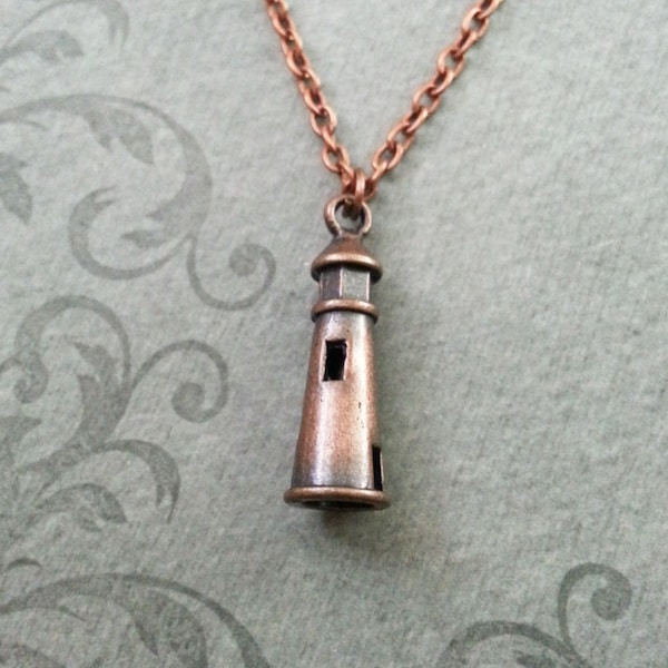 Lighthouse Charm - Etsy
