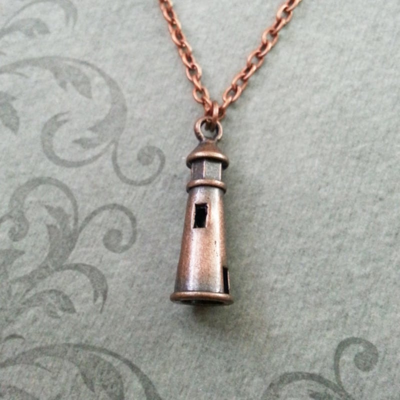 Lighthouse Charm - Etsy
