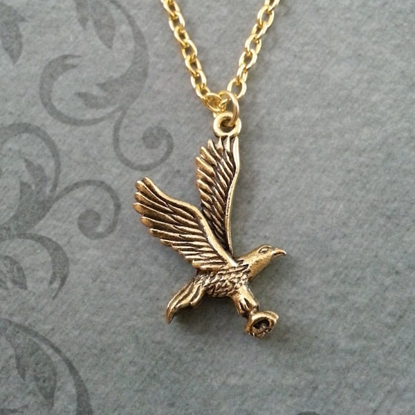 Eagle Necklace - Etsy