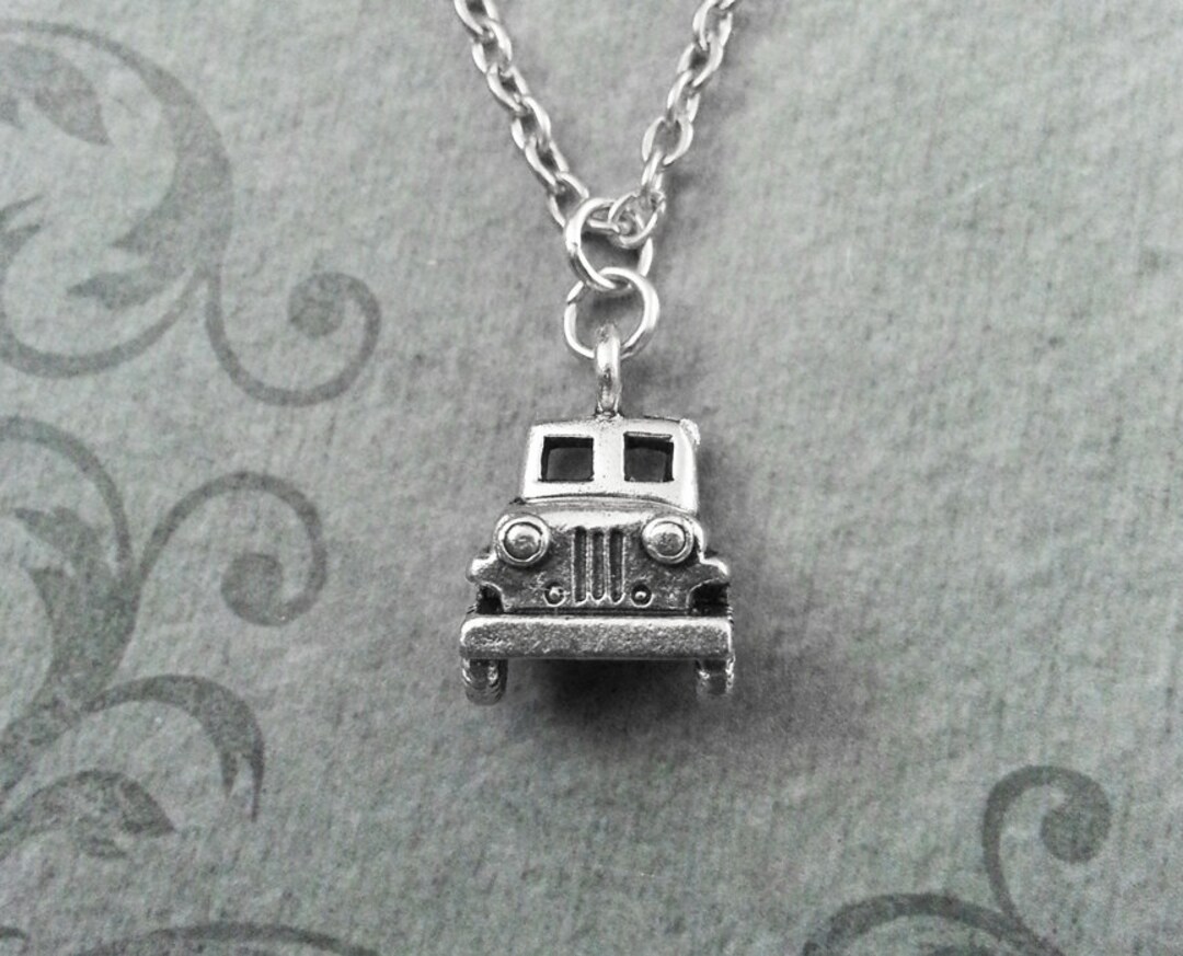 Truck Necklace SMALL Vintage Truck Jewelry Classic Truck Charm Necklace ...