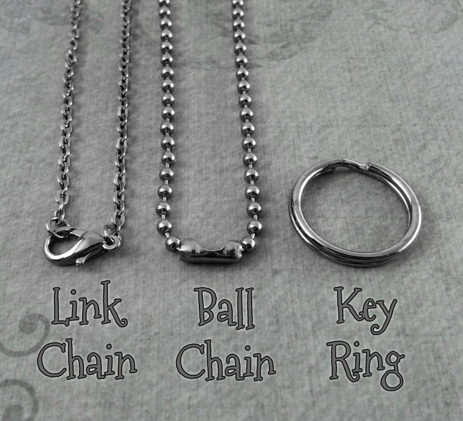 Fish Hook Necklace Black Fish Hook Charm Hook Pendant Necklace Gunmetal ...