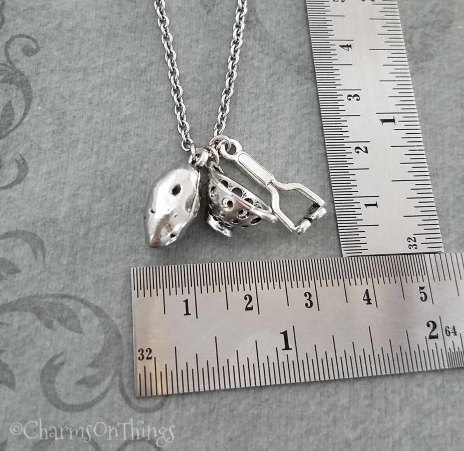 Potato Necklace SMALL Potato Charm Necklace Potato Jewelry Potato ...