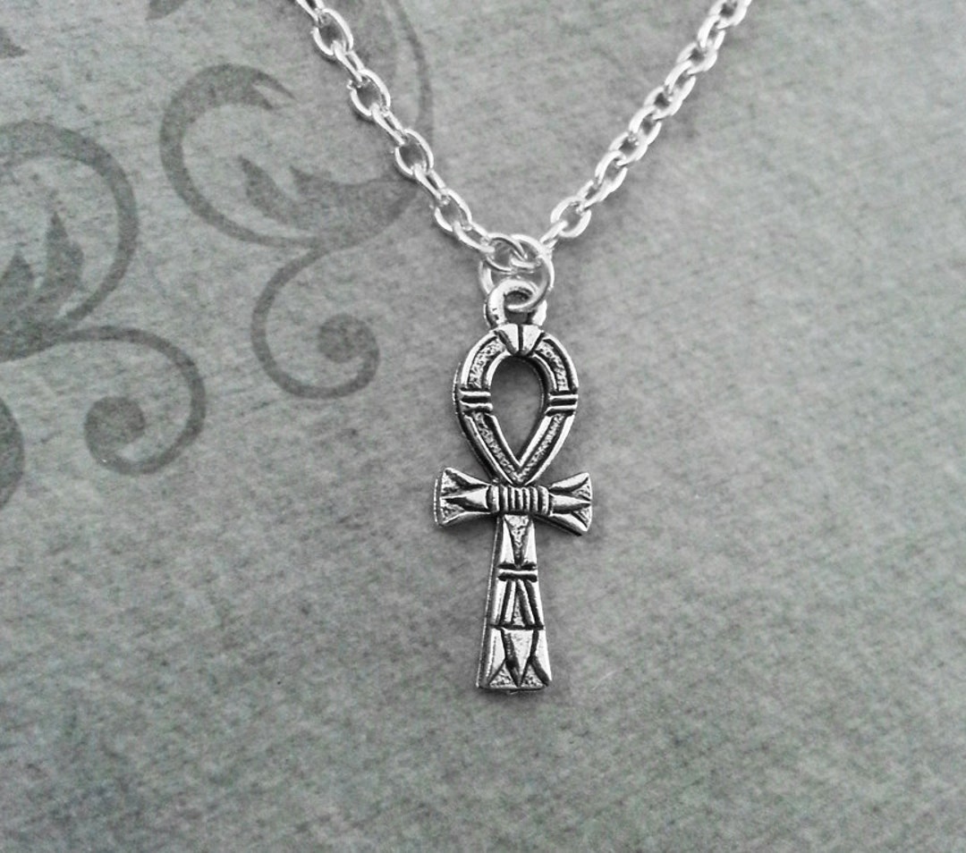 Ankh Necklace VERY SMALL Ankh Jewelry Egyptian Necklace Egyptian ...