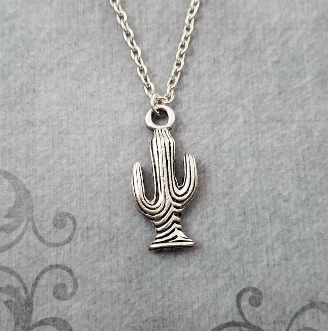 Cactus collier Cowboy collier désert collier Cactus Bijoux Collier ...