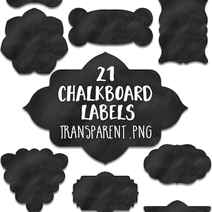 Chalkboard Label Clipart: Chalkboard Label Clip Art, Chalk Label ...