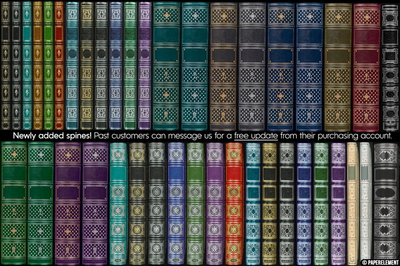 101 Book Covers: Book Cover Digital Paper Decorative Old - Etsy