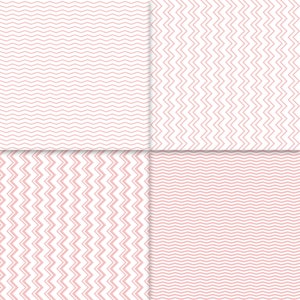 Baby Pink Chevron Digital Paper Pack - Instant Download - Petal, Blush ...