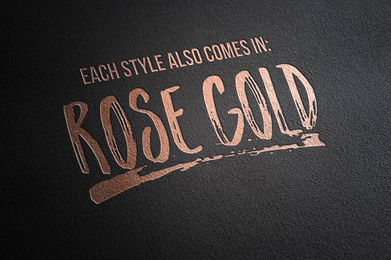 Gold Foil Layer Styles for Fonts and Lettering: Adobe Photoshop Instant ...
