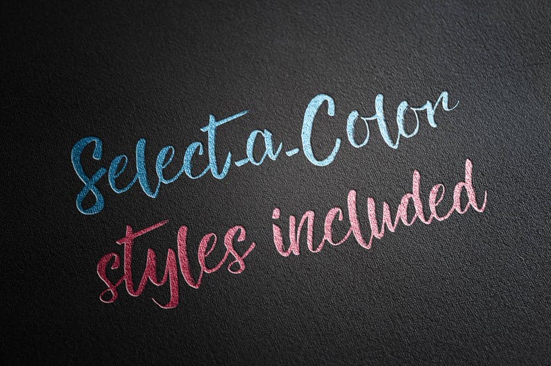 Gold Foil Layer Styles for Fonts and Lettering: Adobe Photoshop Instant ...