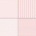 Baby Pink Chevron Digital Paper Pack Instant Download - Etsy