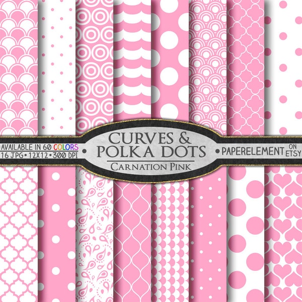 Pink Polka Dot Heart Png - Etsy