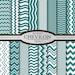 Teal Chevron Backdrop Download: Teal Green Chevron Digital Paper With ...