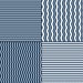 Navy Blue Chevron Digital Paper Pack - Instant Download - Digital ...