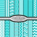 Aqua Blue Chevron Background Download Printable Aqua Chevron - Etsy