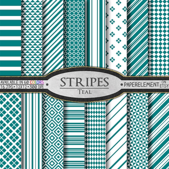 Paper, Party & Kids Stripe Pattern Clipart Digital Download Printable ...