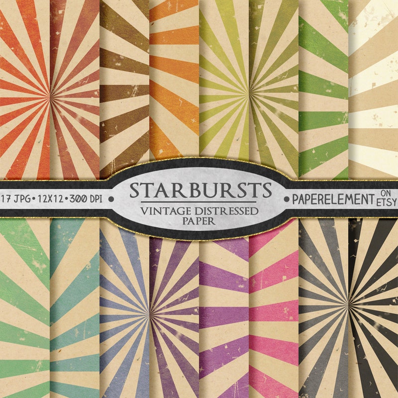 Starburst Pattern - Etsy