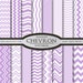 Purple Chevron Digital Paper Pack - Instant Download - Wisteria Digital ...