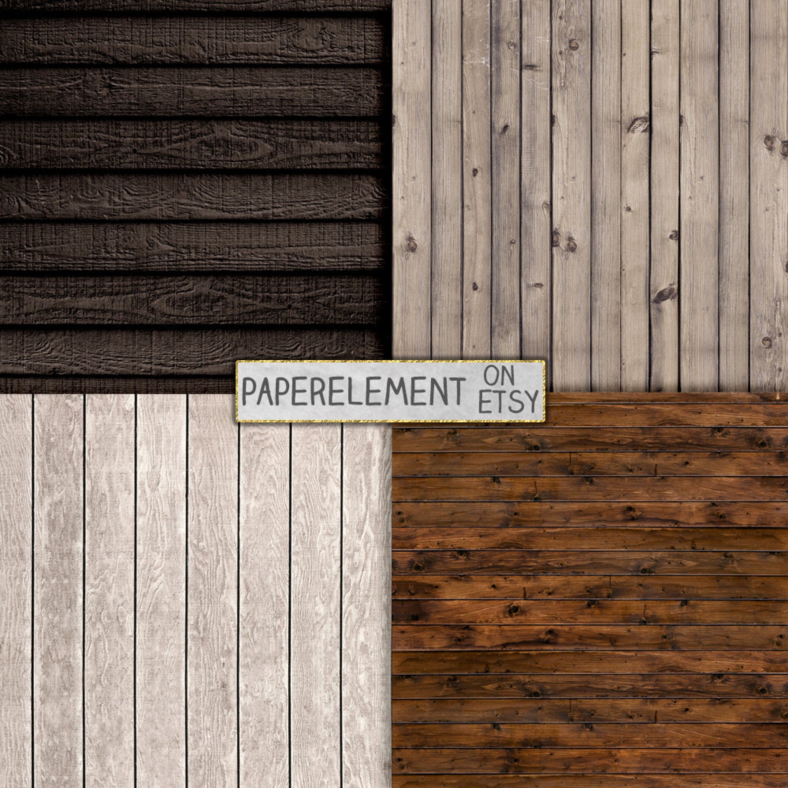 Rustic Wood Digital Paper: Wood Backdrop, Printable Wood Digital ...