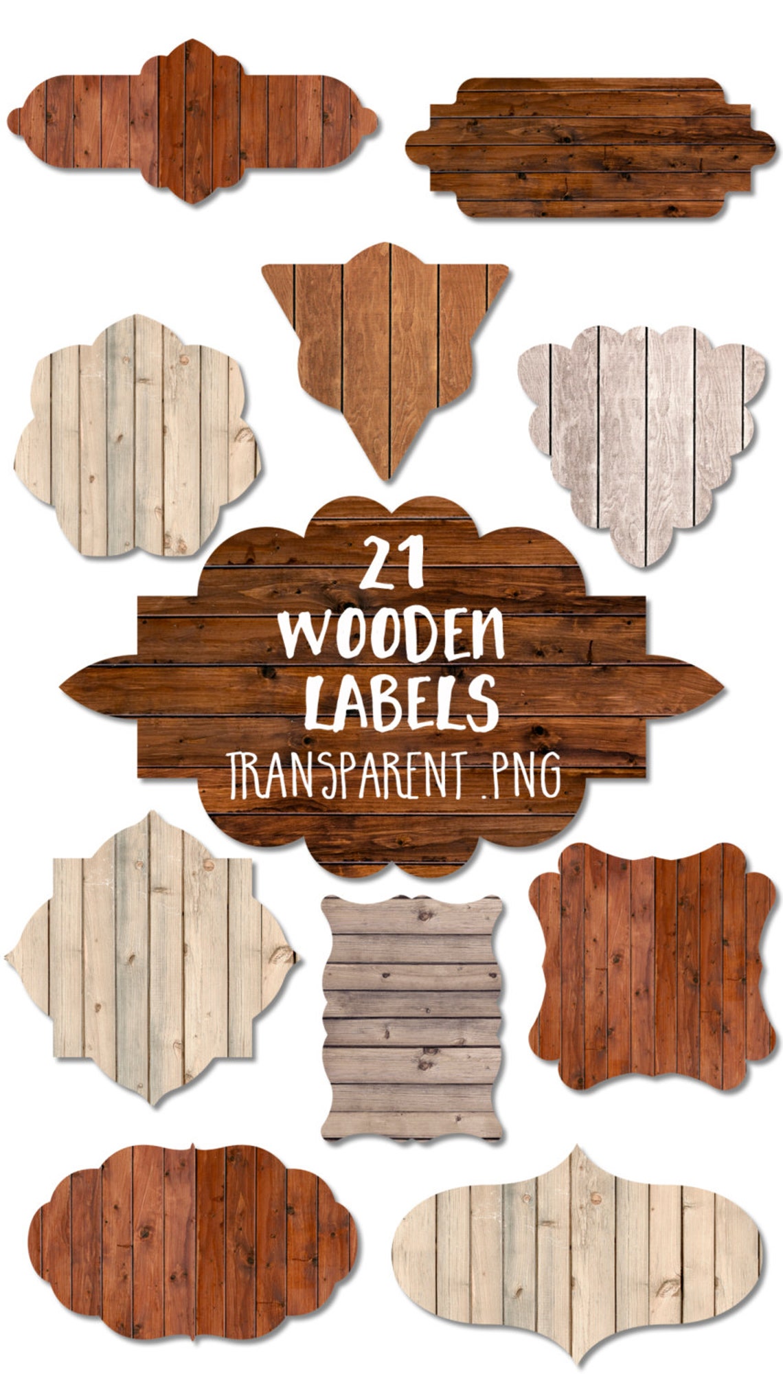 Wood Label Clipart: Wood Label Clip Art, Wood Clipart, Wood Clip Art ...