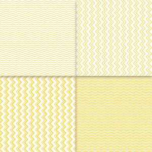 Mustard Yellow Chevron Digital Paper Pack - Instant Download - Chevron ...