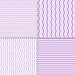 Purple Chevron Digital Paper Pack Instant Download - Etsy