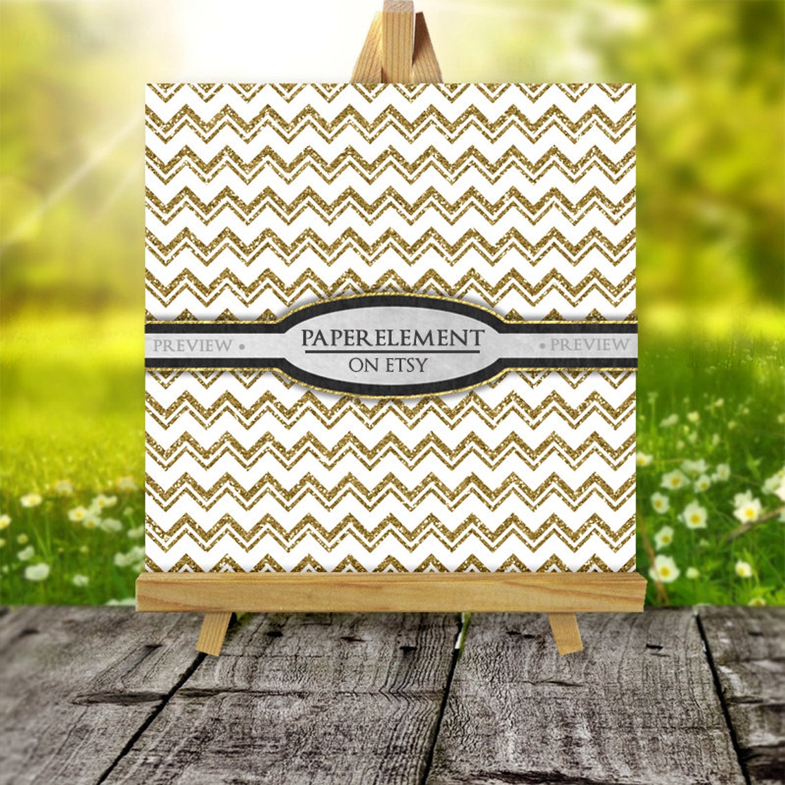 Gold Glitter Chevron Digital Paper: Gold Glitter Patterns, Glitter ...