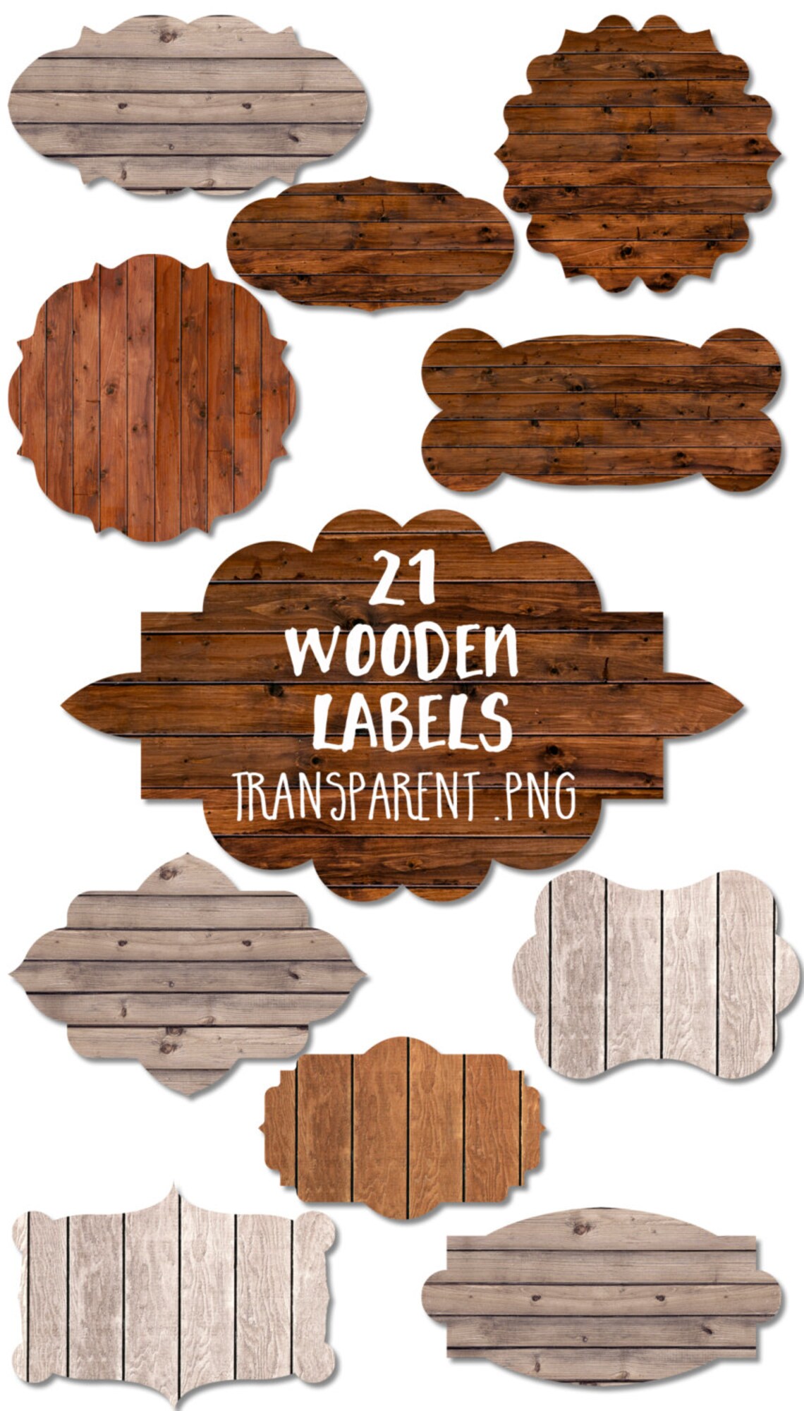 Wood Label Clipart: Wood Label Clip Art, Wood Clipart, Wood Clip Art ...