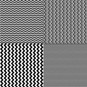 Black Chevron Digital Paper: Chevron Background, Chevron Scrapbook ...
