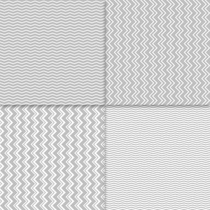 Silver Chevron Digital Paper Pack - Silver Scrapbook Paper - Chevron ...
