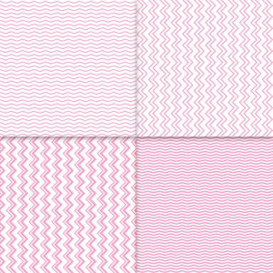 Carnation Pink Chevron Digital Paper Pack - Instant Download - Chevron ...