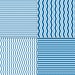Sapphire Digital Paper Pack Instant Download Digital Blue Chevron ...