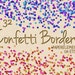 Confetti Clipart: Confetti Clip Art, Confetti Borders, Confetti Overlay ...