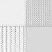 Silver Chevron Digital Paper Pack - Silver Scrapbook Paper - Chevron ...