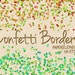 Confetti Clipart: Confetti Clip Art, Confetti Borders, Confetti Overlay ...