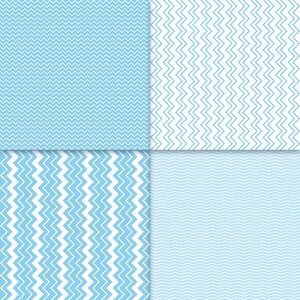 Baby Blue Chevron Digital Paper Pack - Instant Download - Digital ...
