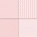 Baby Pink Chevron Digital Paper Pack Instant Download - Etsy