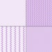 Purple Chevron Digital Paper Pack Instant Download - Etsy