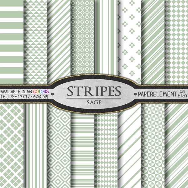 Stripe Digital Paper - Etsy