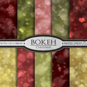 Christmas Digital Paper: Christmas Digital Backgrounds - Printable ...