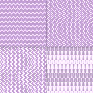 Purple Chevron Digital Paper Pack - Instant Download - Wisteria Digital ...
