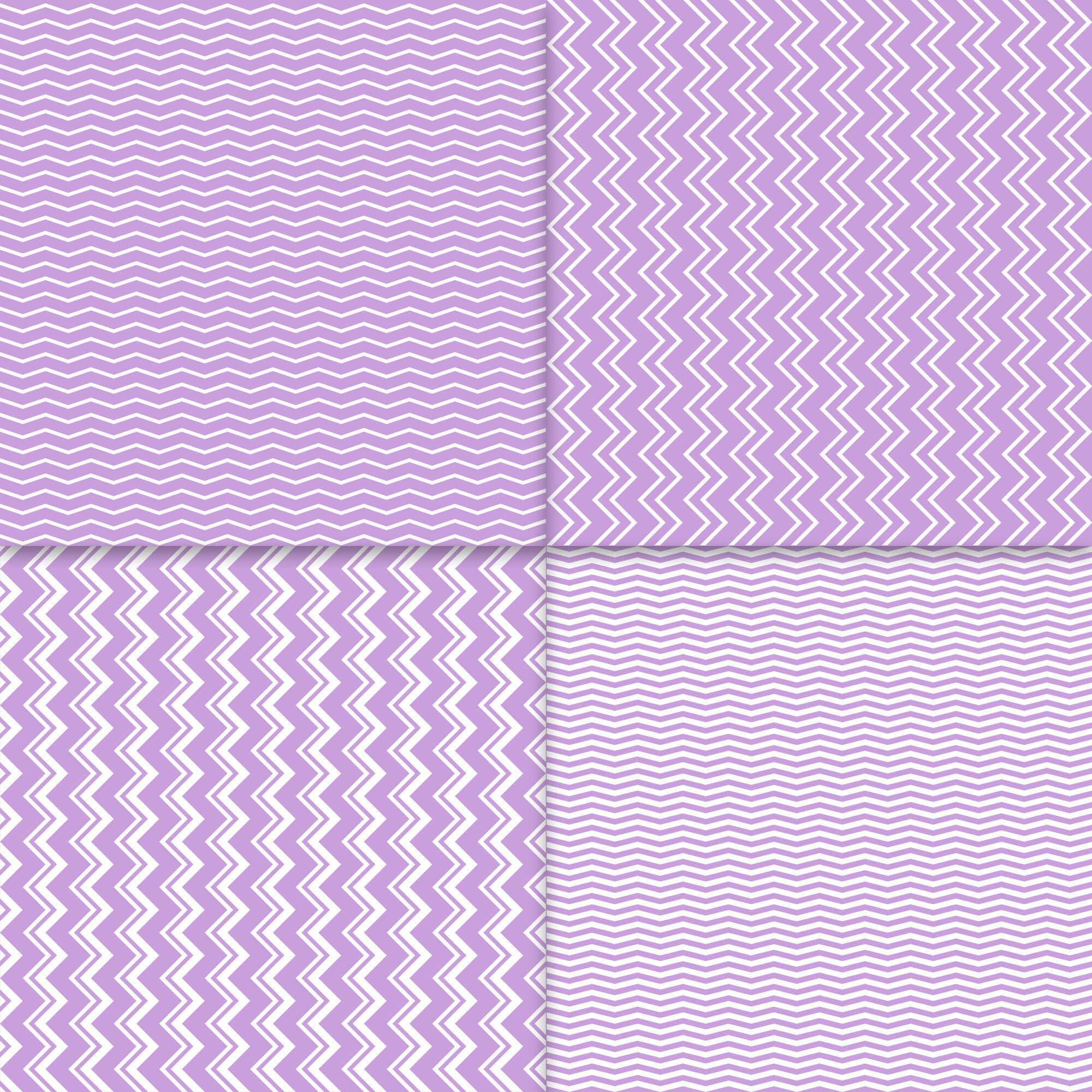 Pastel Purple Chevron Background