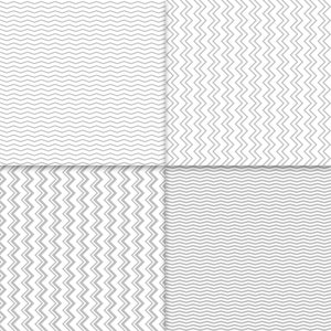 Silver Chevron Digital Paper Pack - Silver Scrapbook Paper - Chevron ...