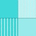 Aqua Blue Chevron Background Download Printable Aqua Chevron - Etsy