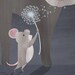 Cat Makes A Wish, Cat, Mouse, Nursery Animal Wall Art, Kids Room, Farm ...