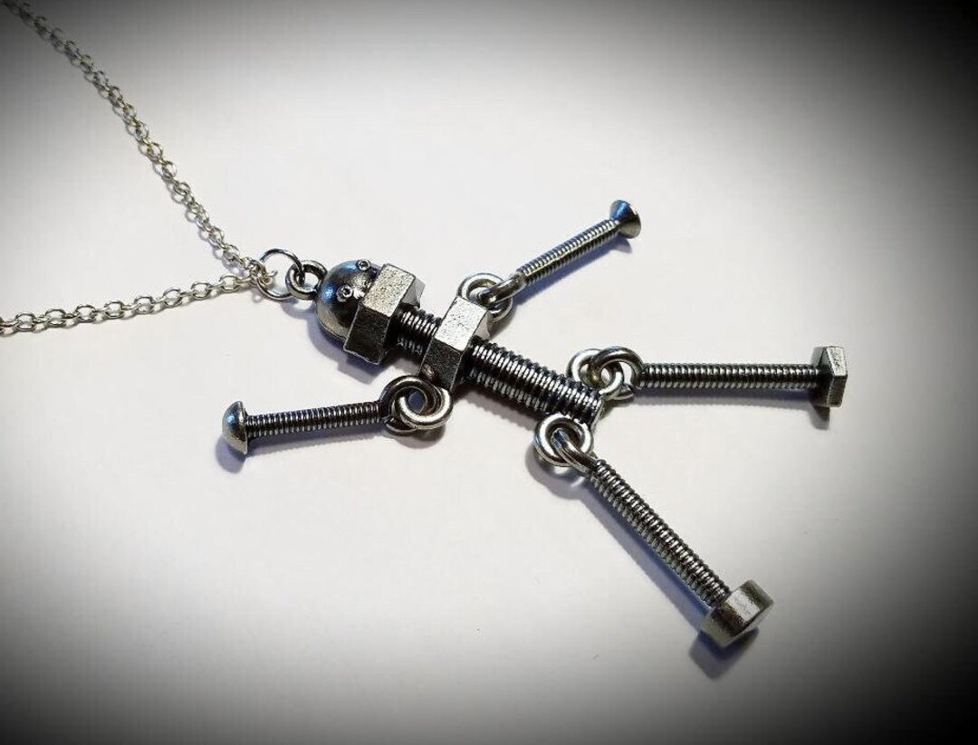 Unisex Hardware Robot Steampunk Pendants / Engineer Geek Moveable ...