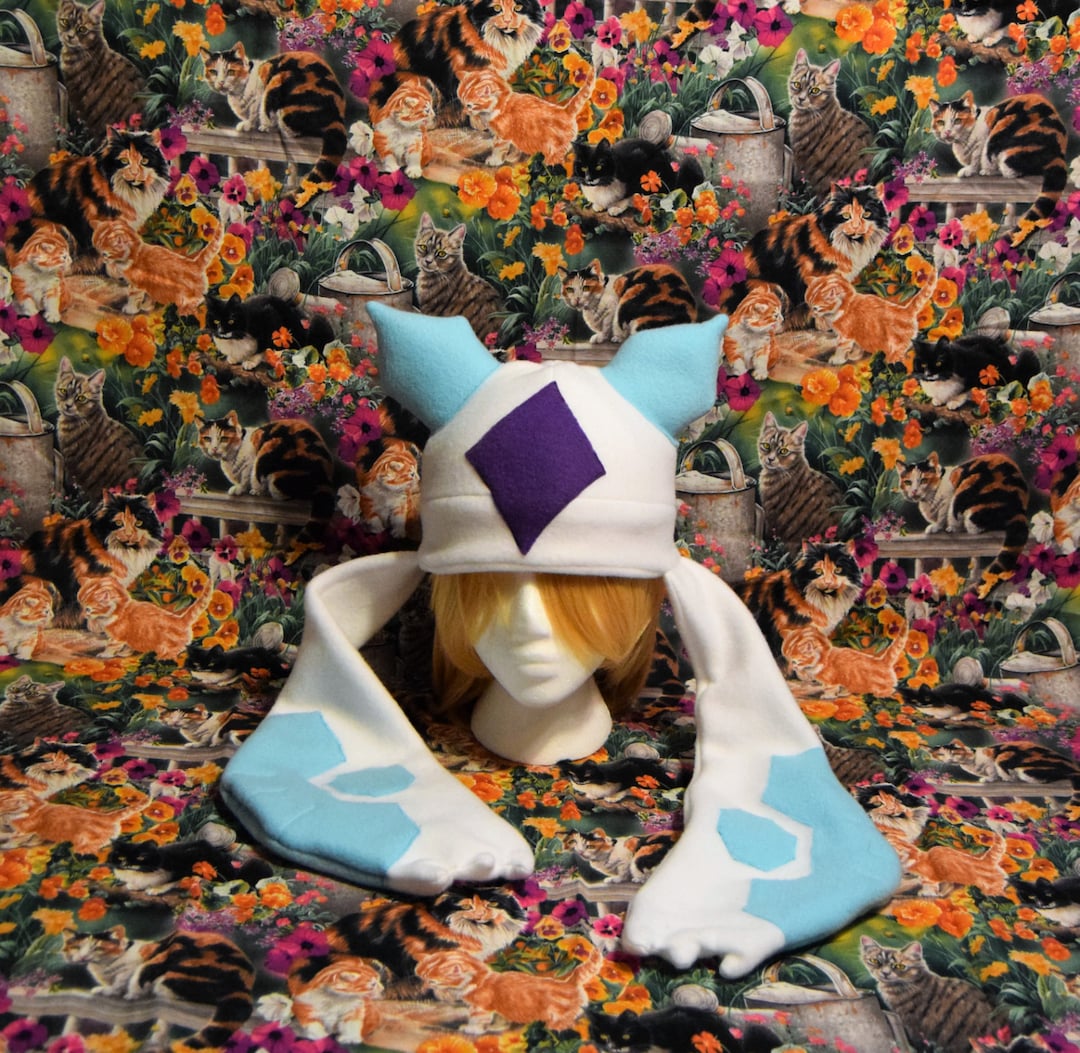 Froslass Pokemon Fleece Hat- Adult/teen Size- Great Fadnom Christmas ...