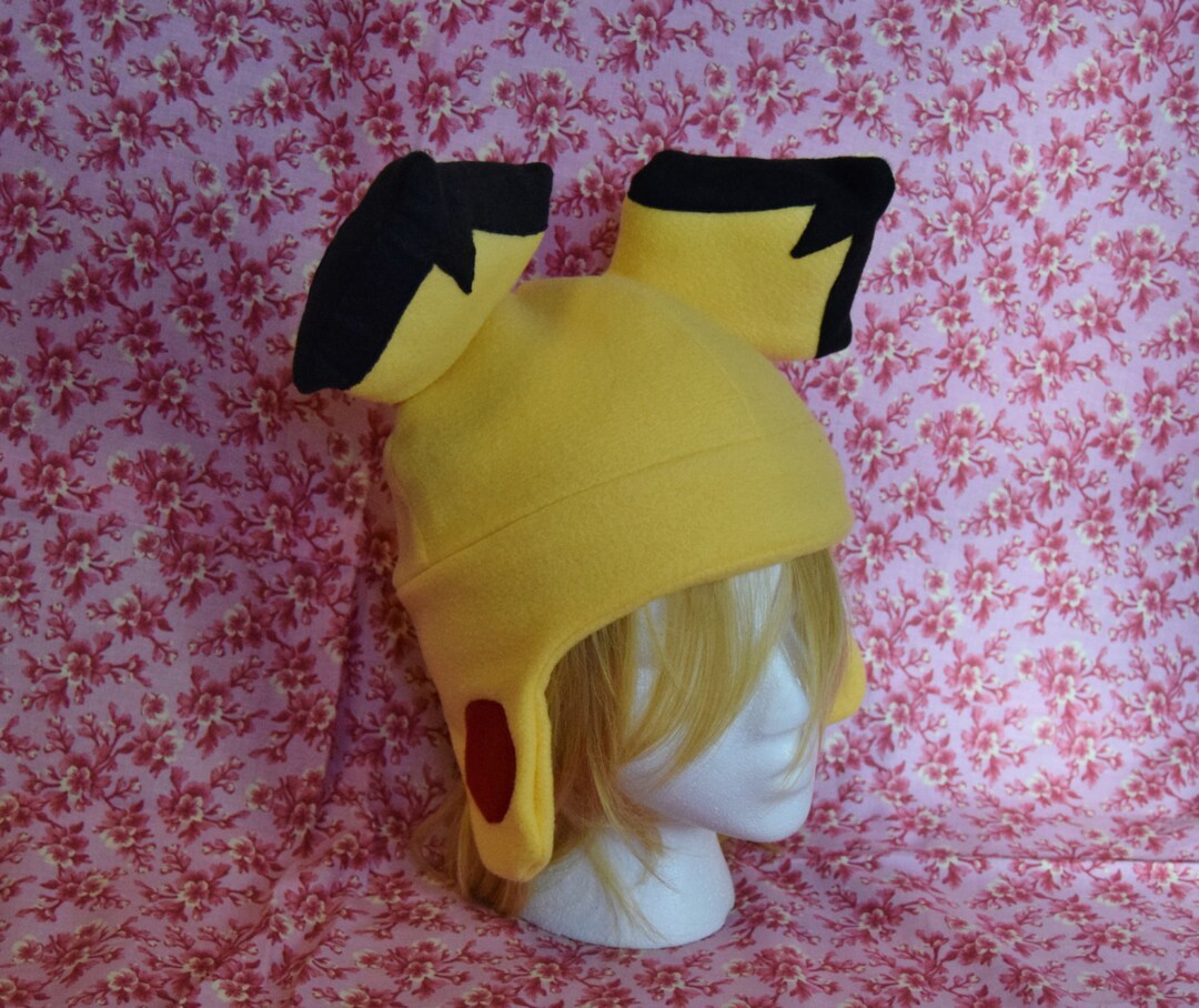 Pichu Pokemon Fleece Hat-adult/kids Size- Perfect Fandom Fun for ...