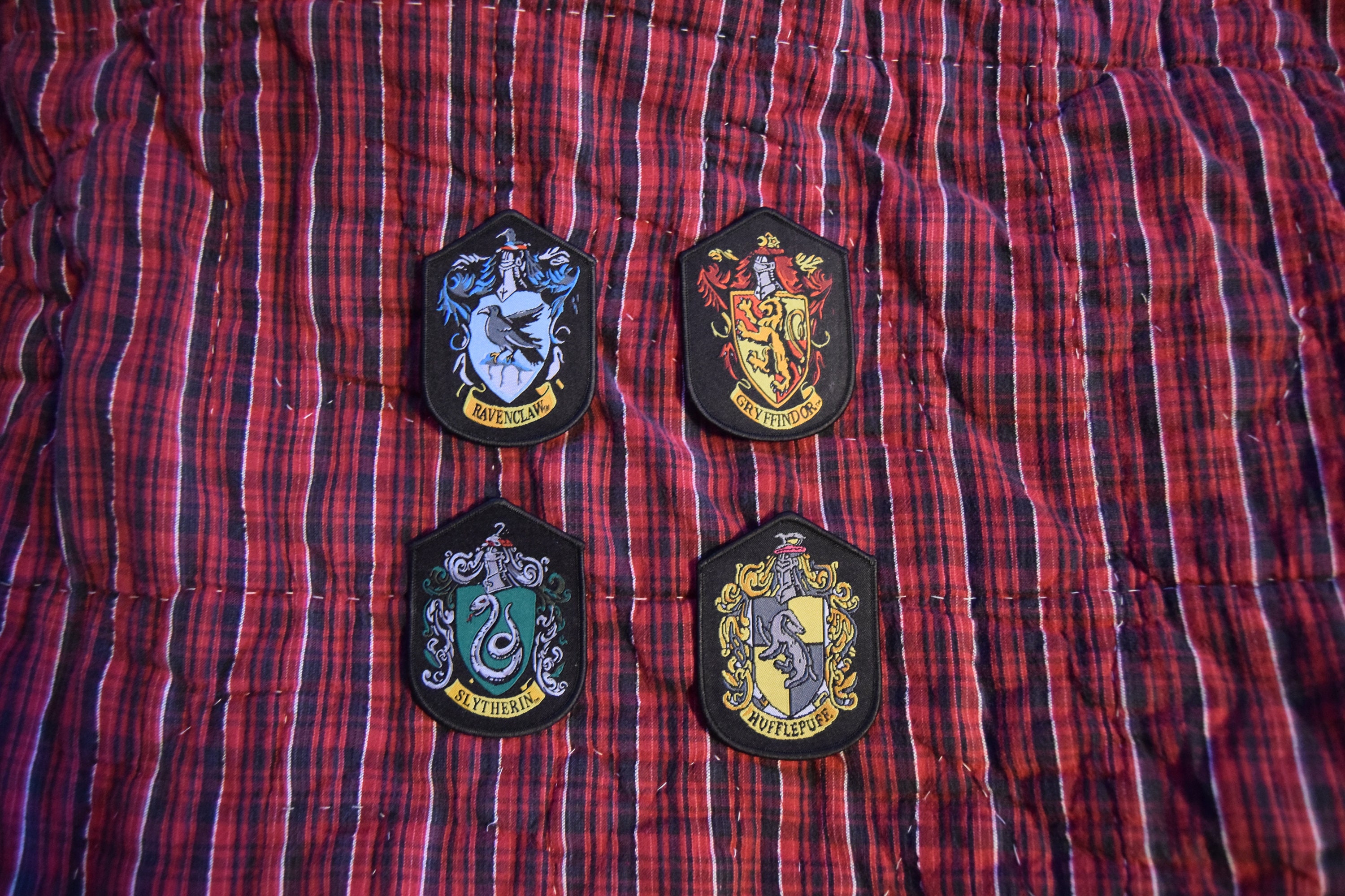 Harry Potter inspired Hogwarts household sew-on patches | Etsy